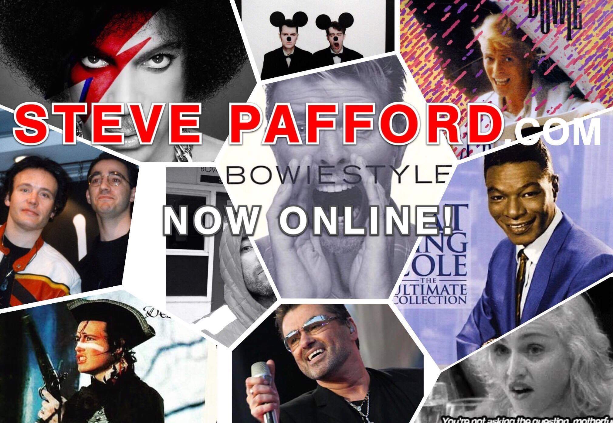 Stevepafford.com is Top of the Pops. But where's Bowie? - Steve Pafford